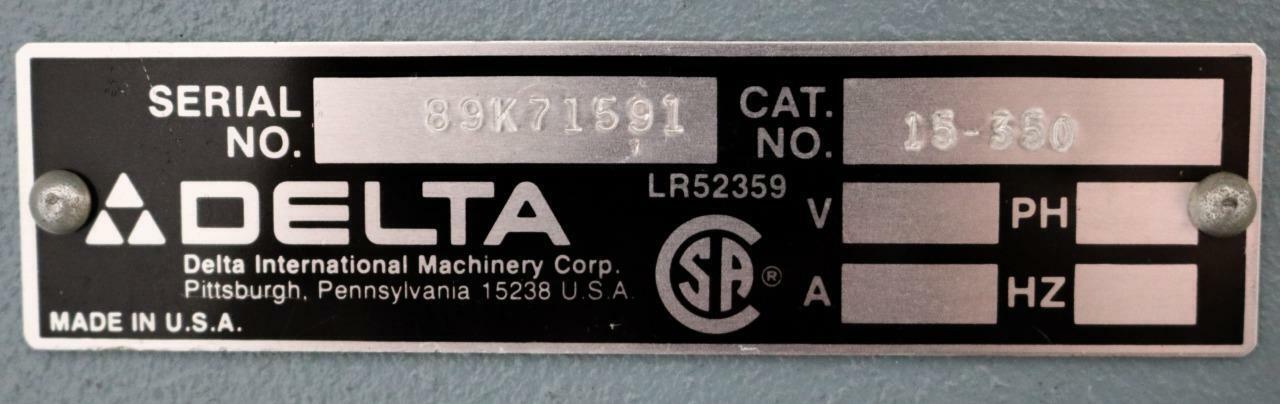 Delta 15-350 Drill Press – Surplus Automation & Control Components ...