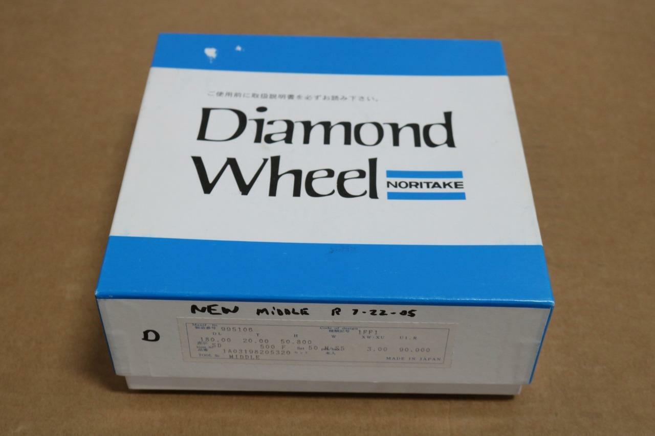 Noritake 1FF1 Middle 180mm Diameter Diamond Polishing Wheel – Surplus ...