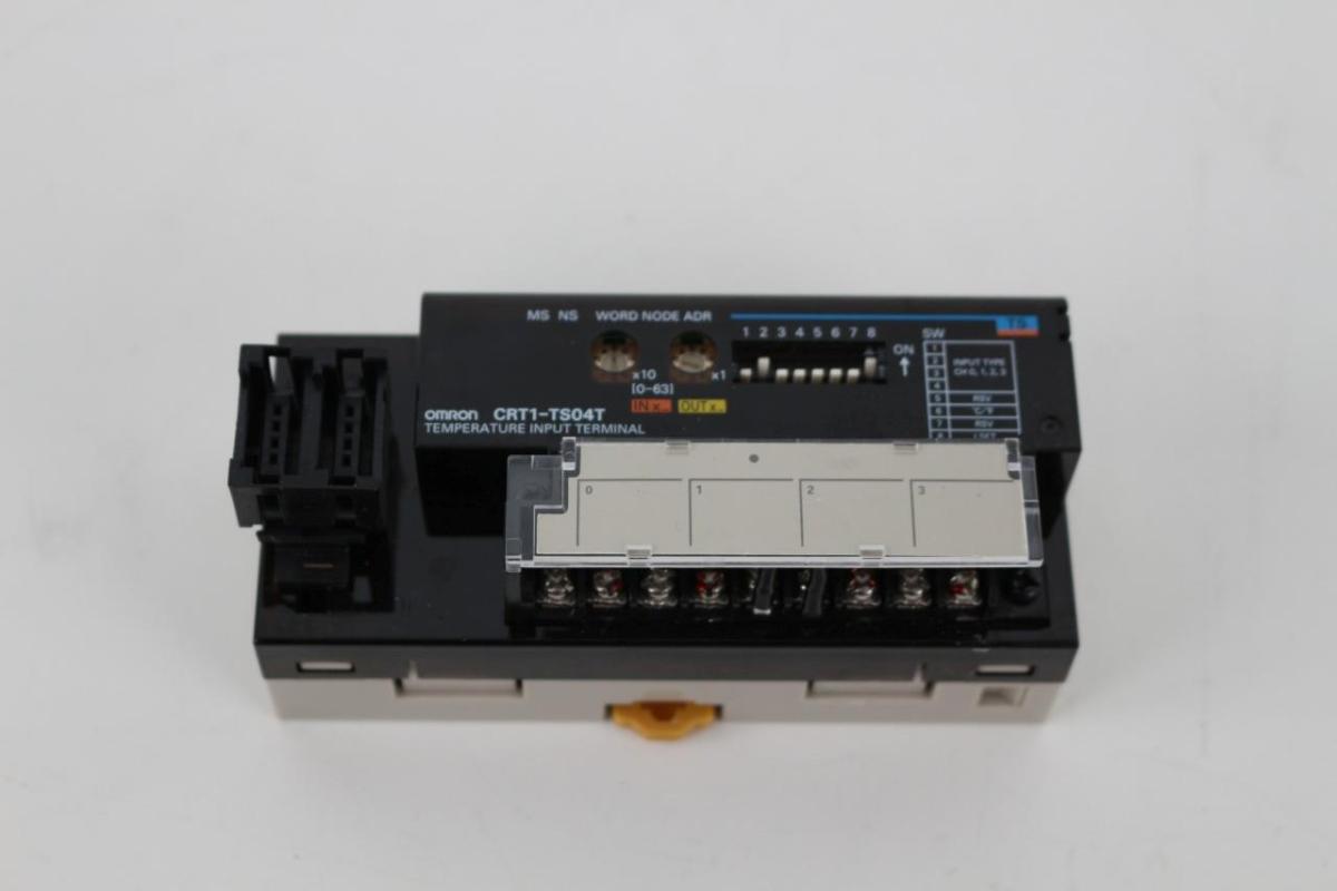 Omron CRT1-TS04T Temperature Input Terminal – Surplus Automation ...