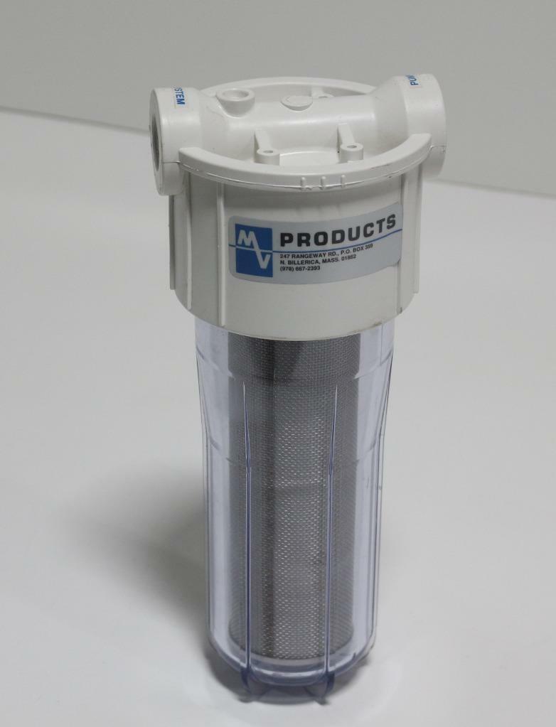 MV Products VisiTrap 30010 Vacuum Inlet Trap, 3/4″ FNPT, 9 1/2″ Sump ...