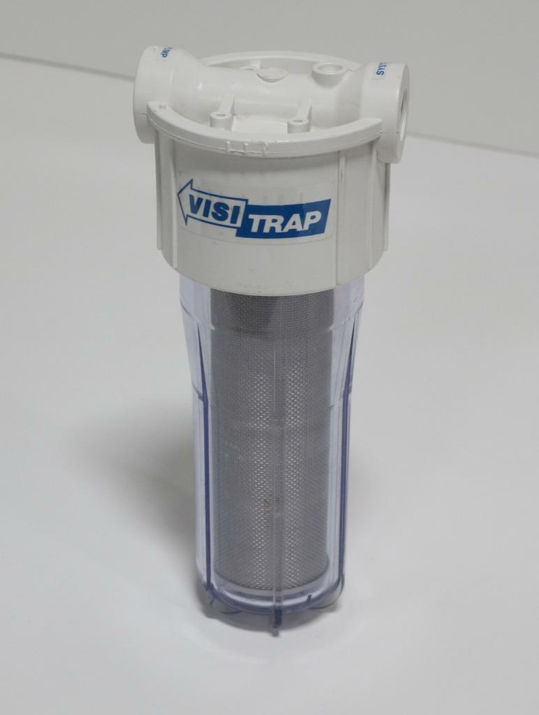 MV Products VisiTrap 30010 Vacuum Inlet Trap, 3/4″ FNPT, 9 1/2″ Sump ...